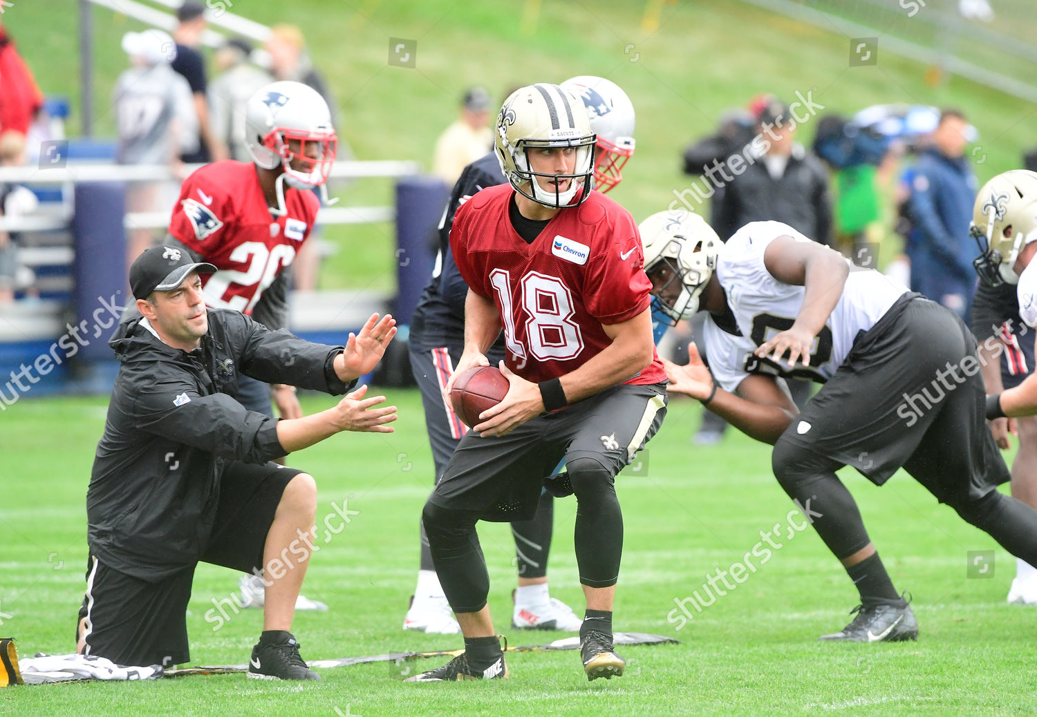 New Orleans Saints Quarterback Garrett Grayson Editorial Stock Photo ...