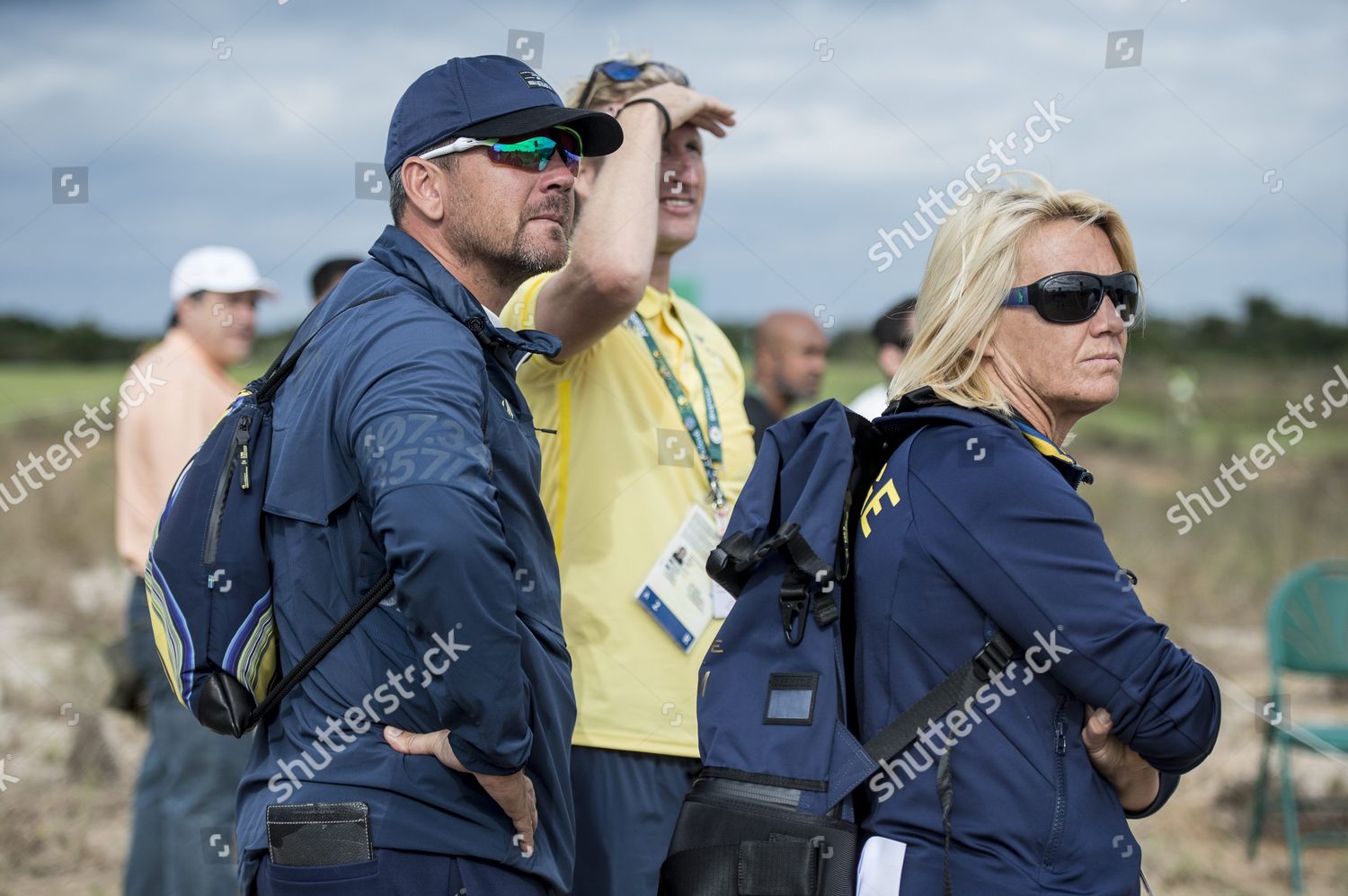 Richard Lindberg Headcoach Katarina Vangdal Editorial Stock Photo ...