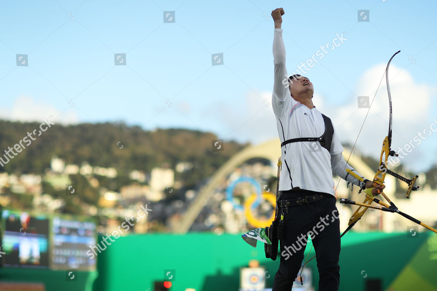South Koreas Ku Bonchan Celebrates After Editorial Stock Photo - Stock ...