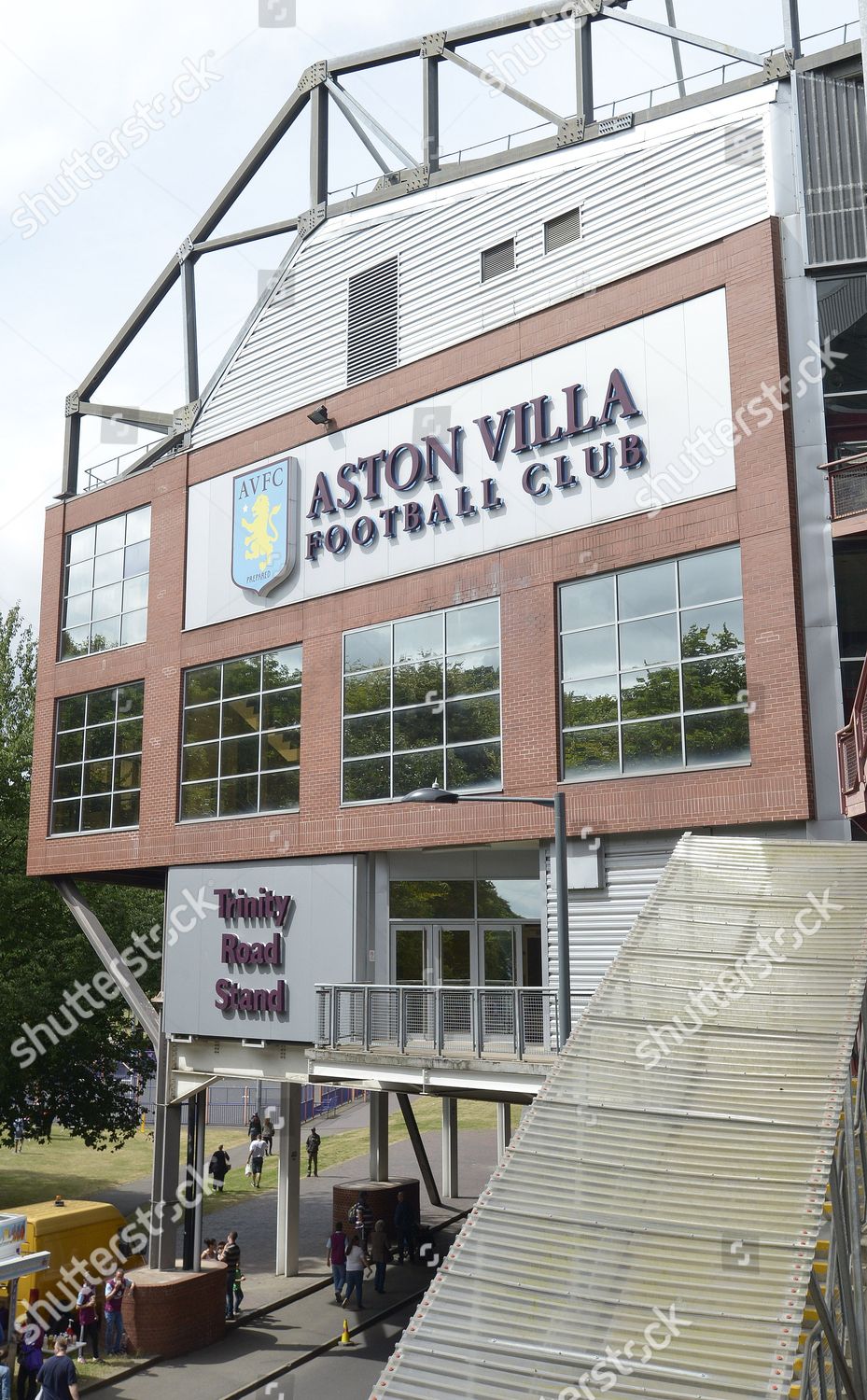 Side End View Trinity Road Stand Editorial Stock Photo - Stock Image ...