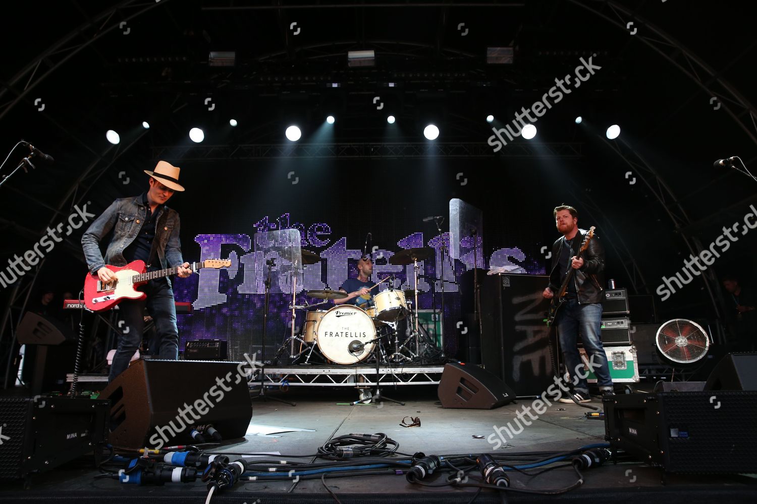 Fratellis Jon Fratelli Born John Lawler Editorial Stock Photo - Stock ...