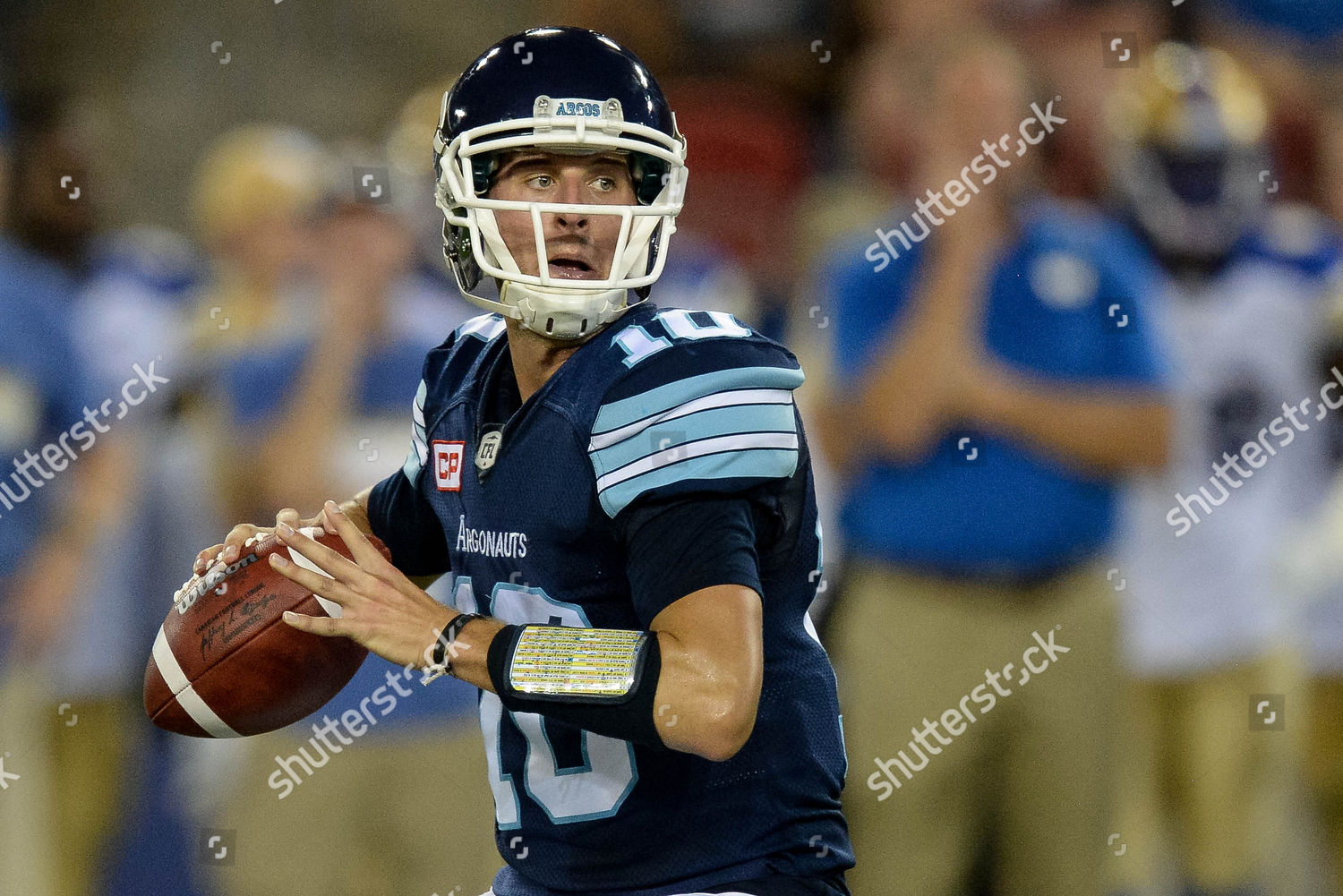 TORONTO ARGONAUTS QUARTERBACK LOGAN KILGORE 10 Editorial Stock Photo ...