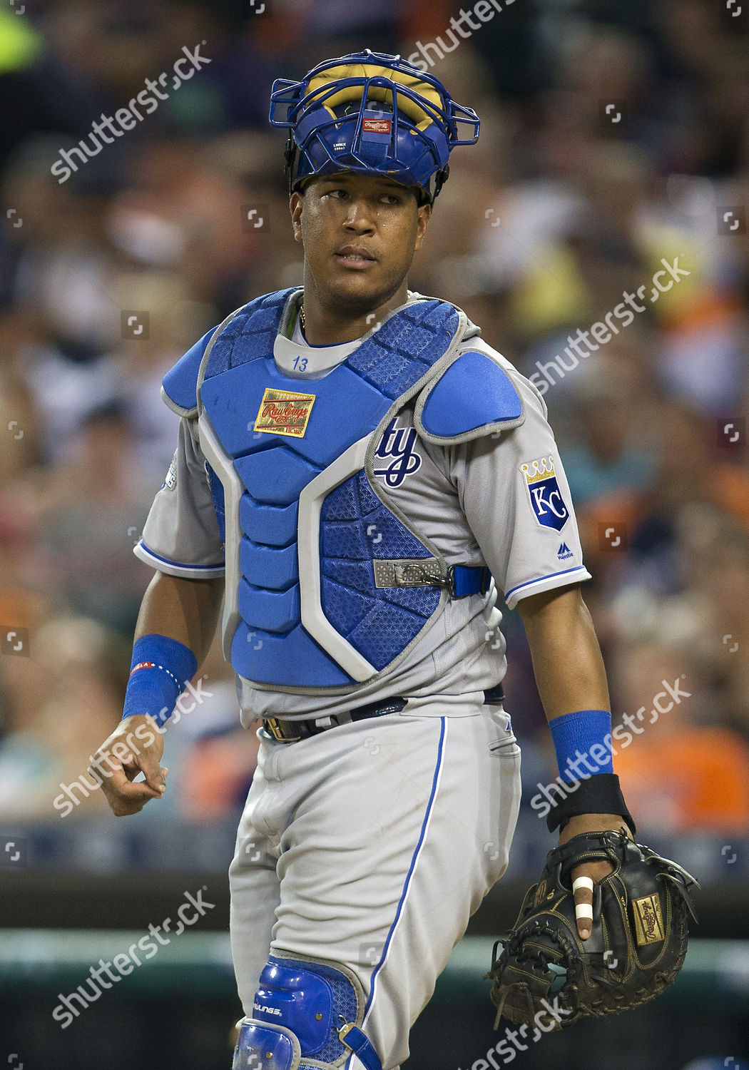 Kansas City Royals Catcher Salvador Perez Editorial Stock Photo - Stock ...