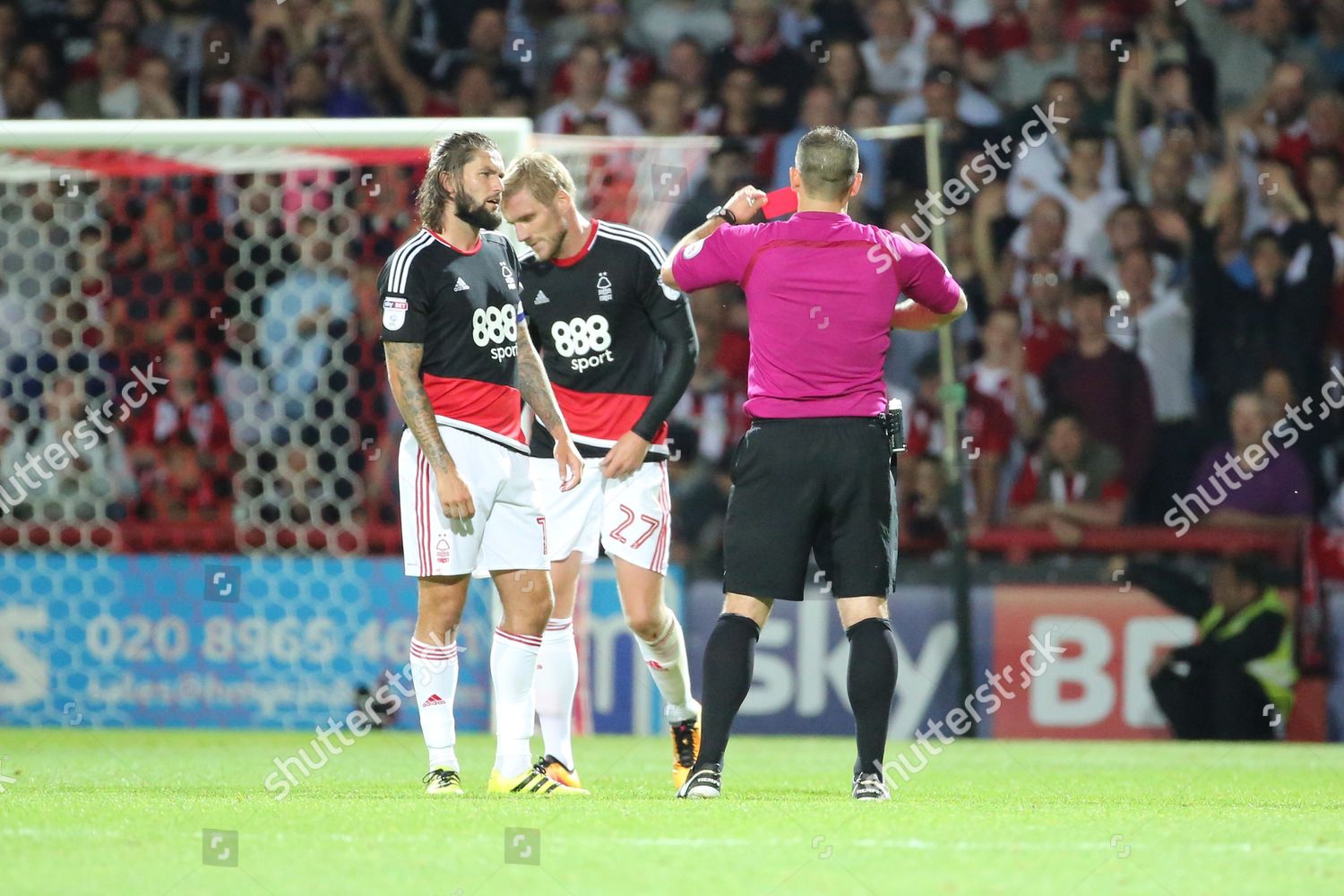 Nottingham Forest Defender Damien Perquis 27 Editorial Stock Photo ...