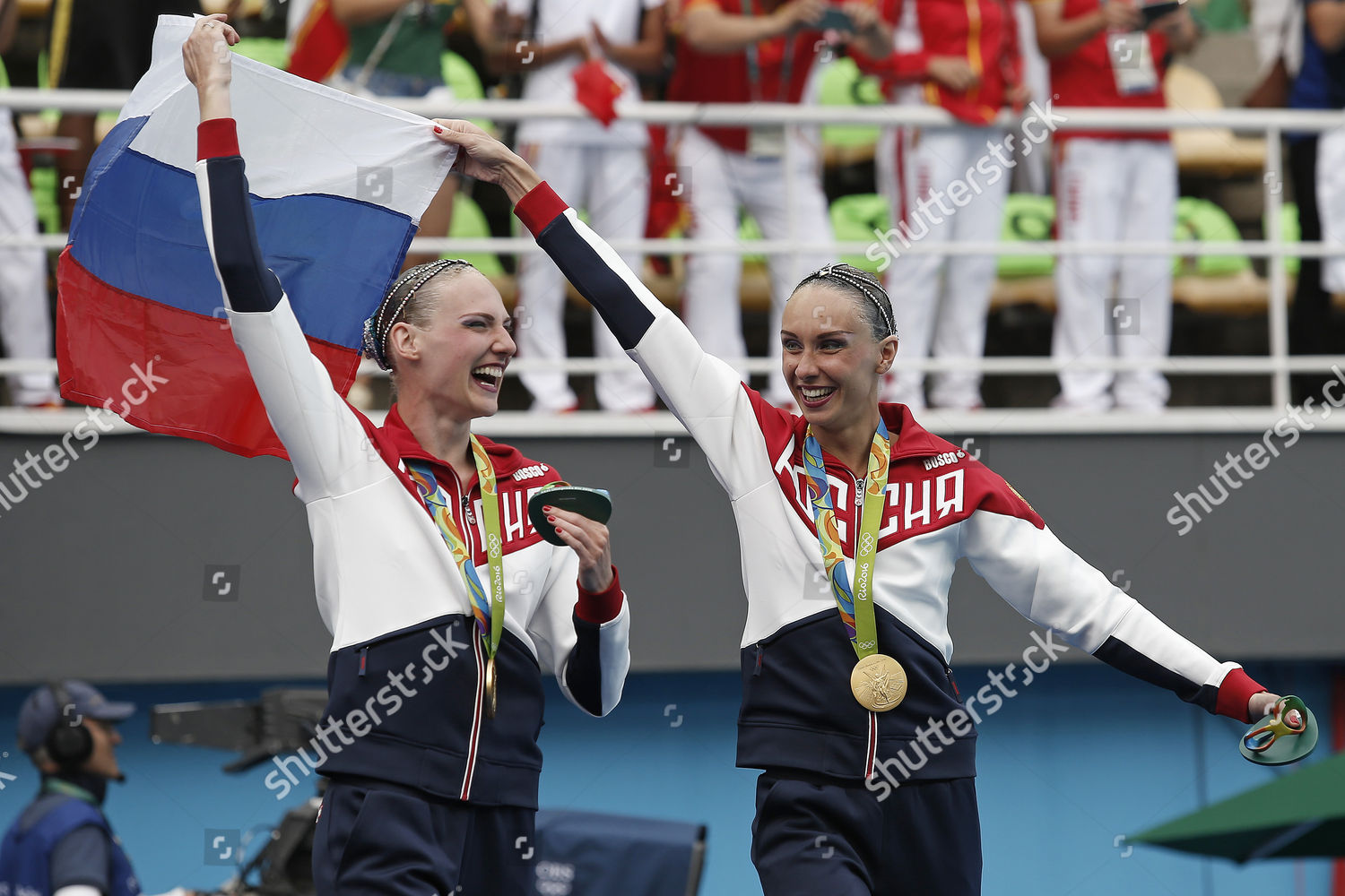 Russias Gold Medalists Natalia Ishchenko Svetlana Editorial Stock Photo ...