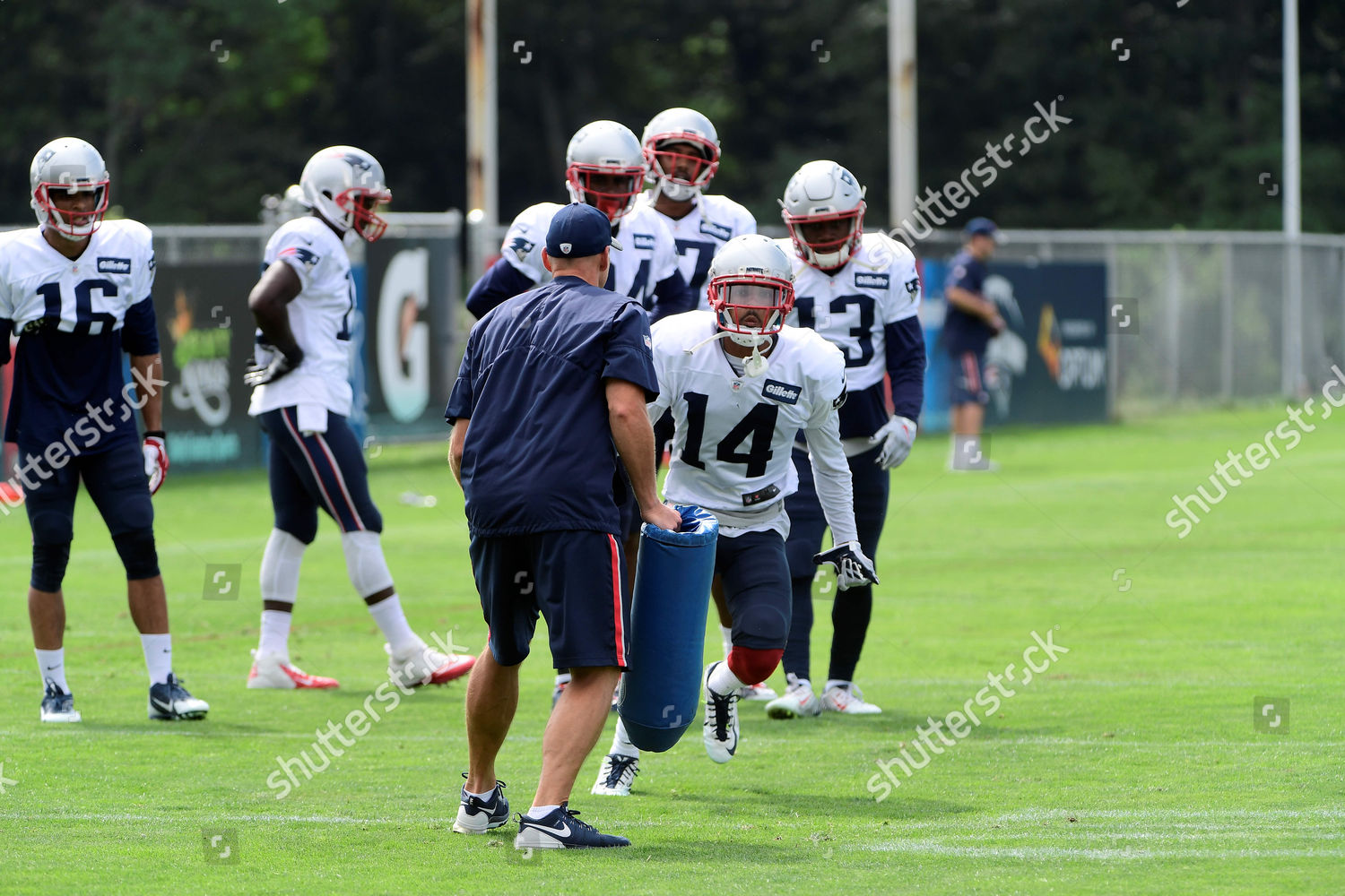 New England Patriots Wide Receivers Coach Editorial Stock Photo - Stock ...
