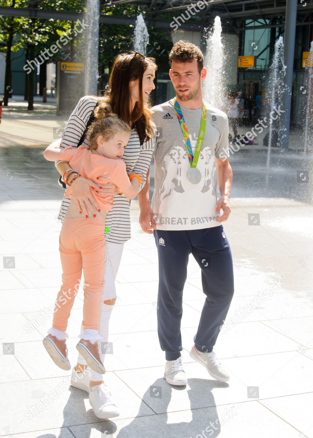 Mark Cavendish Wife Peta Cavendish Arrive Editorial Stock Photo - Stock ...