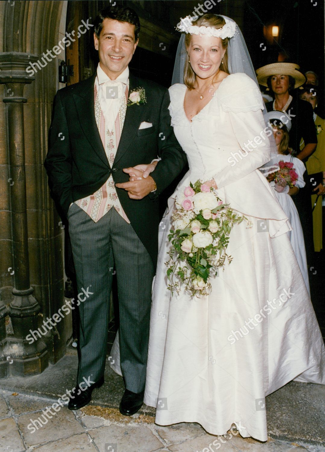 Wedding Actors Tony Anholt Tracey Childs Editorial Stock Photo - Stock ...