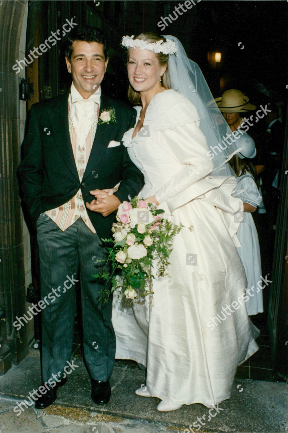 Wedding Actors Tony Anholt Tracey Childs Editorial Stock Photo - Stock ...