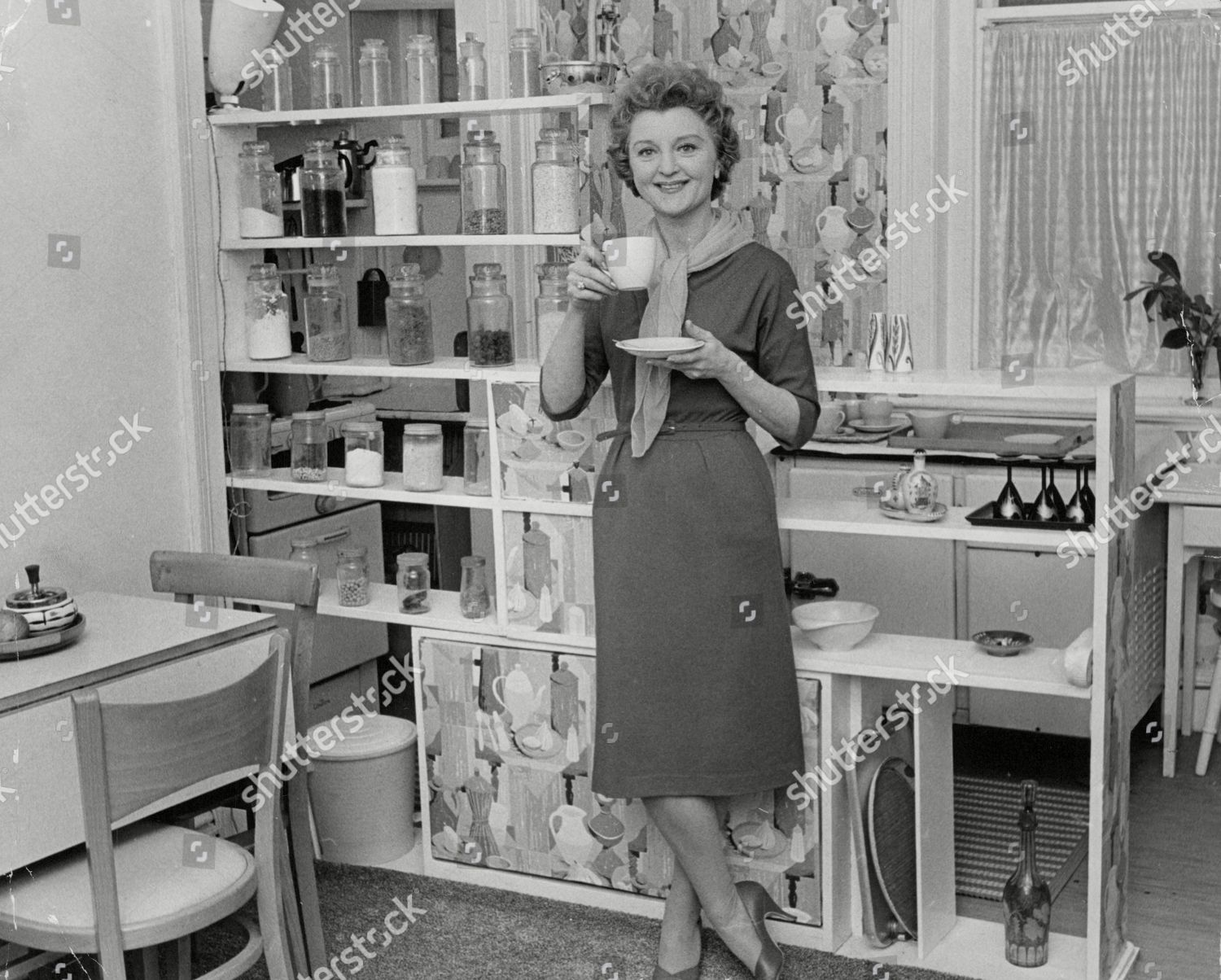 Actress Avril Angers Kitchen Her Home Editorial Stock Photo - Stock ...