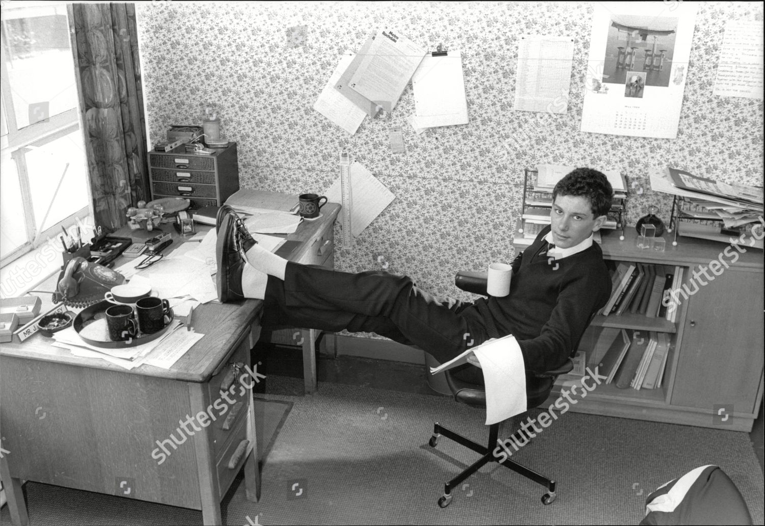 Michael Mawdsley Pupil Redbrook School Rochdale Editorial Stock Photo ...