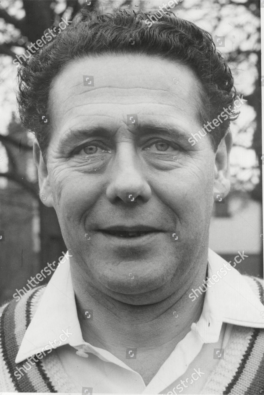 Trevor Bailey England Essex Ccc Cricketer Editorial Stock Photo - Stock ...