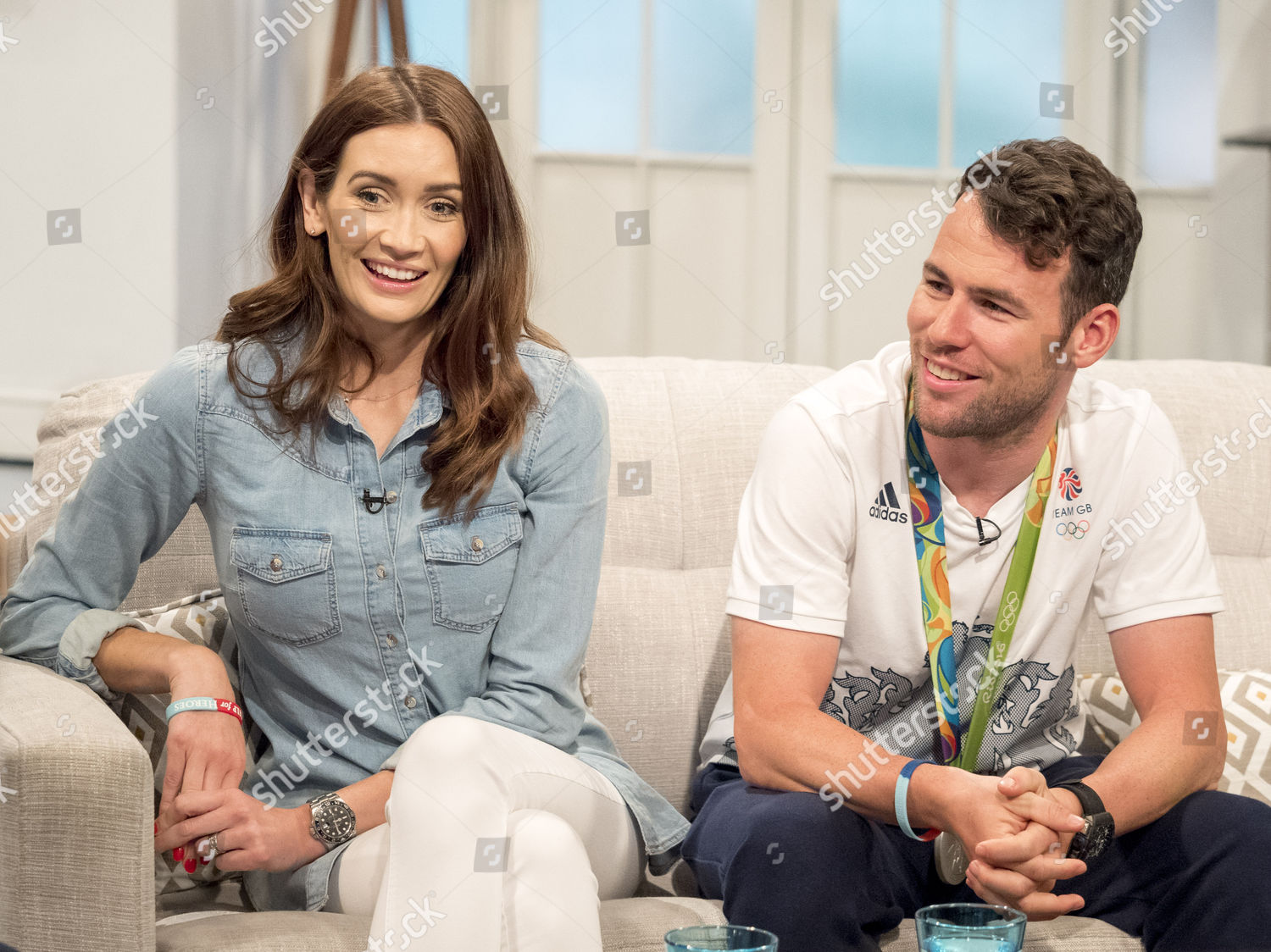 Mark Cavendish Wife Peta Cavendish Editorial Stock Photo - Stock Image ...