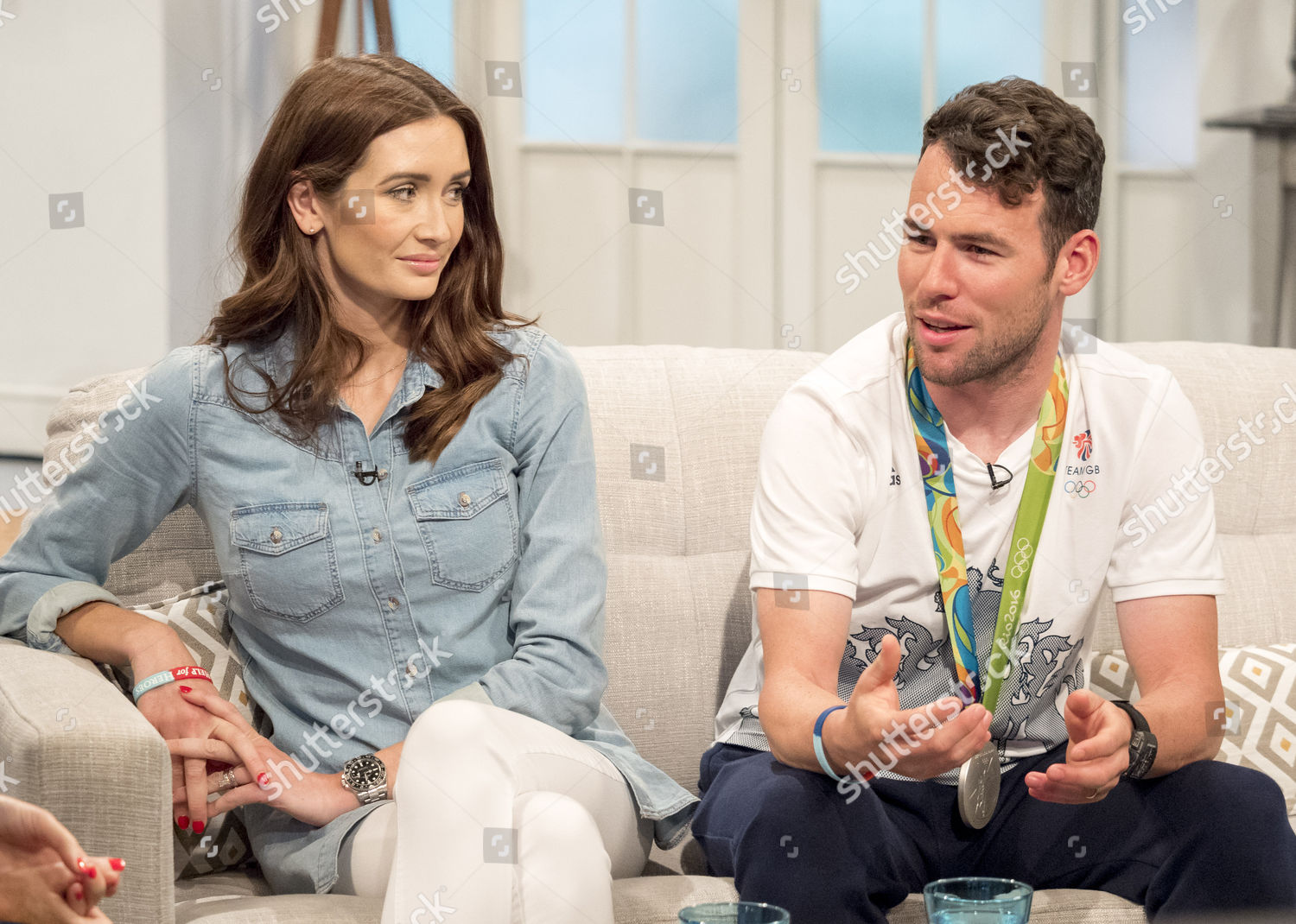 Mark Cavendish Wife Peta Cavendish Editorial Stock Photo - Stock Image ...