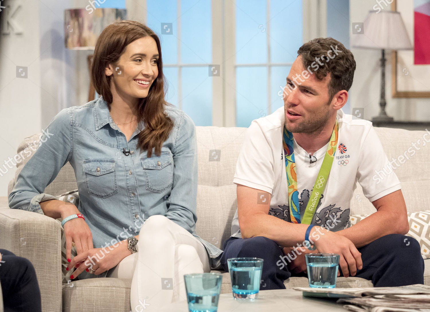 Mark Cavendish Wife Peta Cavendish Editorial Stock Photo - Stock Image ...