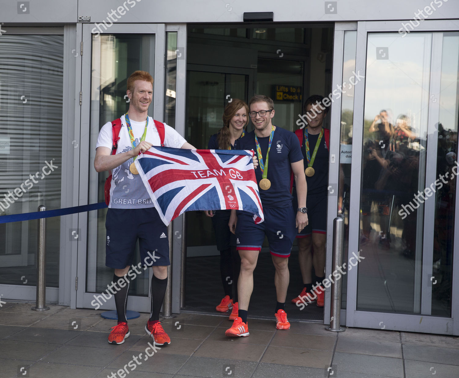 Olympic Hero Jason Kenny Ed Clancy Editorial Stock Photo - Stock Image ...