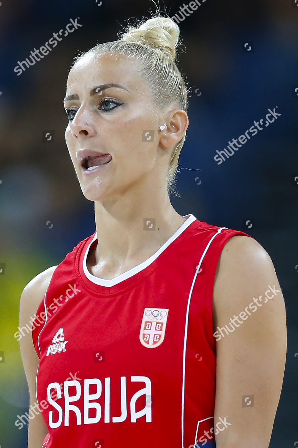Milica Dabovic Serbia Against Spain During Editorial Stock Photo ...