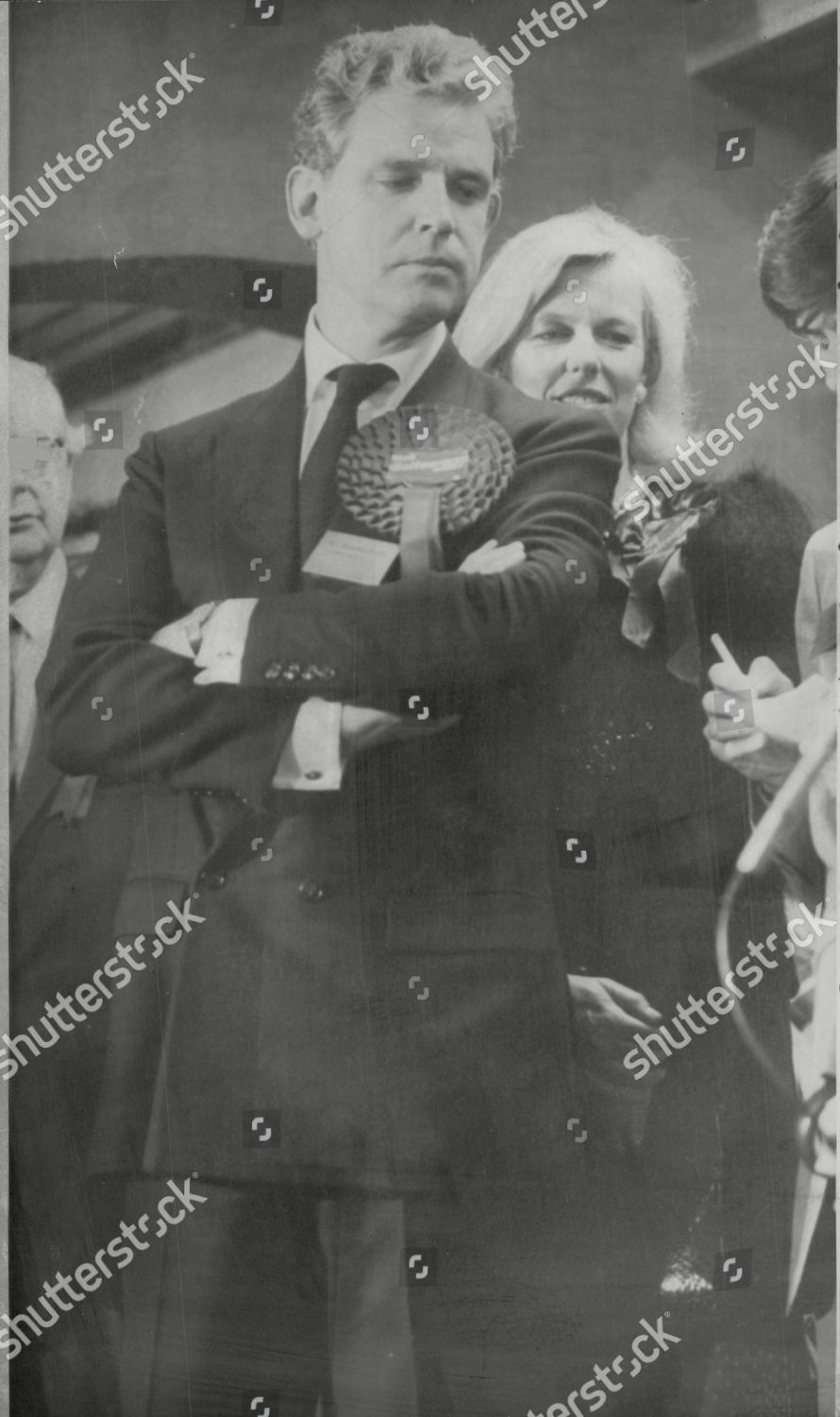Defeated Conservative Candidate Neil Balfour Wife Editorial Stock Photo ...