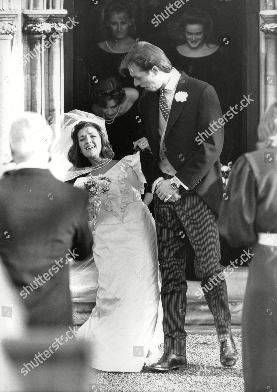 Wedding Joanna Parkinson Daughter Politician Cecil Editorial Stock ...