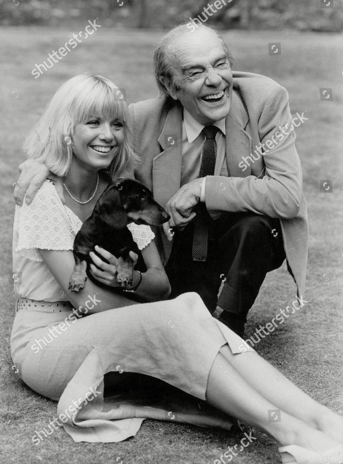 Actress Glynis Barber Actorcomedian Max Wall Redaktionelles Stockfoto Stockbild Shutterstock