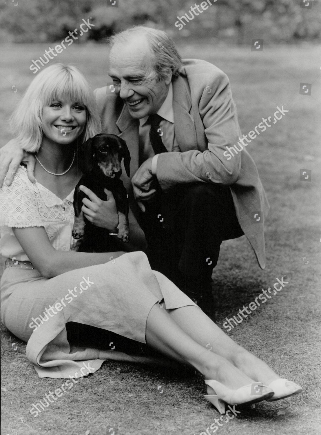 Actress Glynis Barber Actorcomedian Max Wall Editorial Stock Photo ...