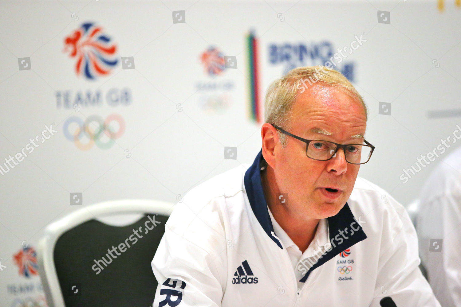Mark England During Press Conference Sofitel Editorial Stock Photo ...
