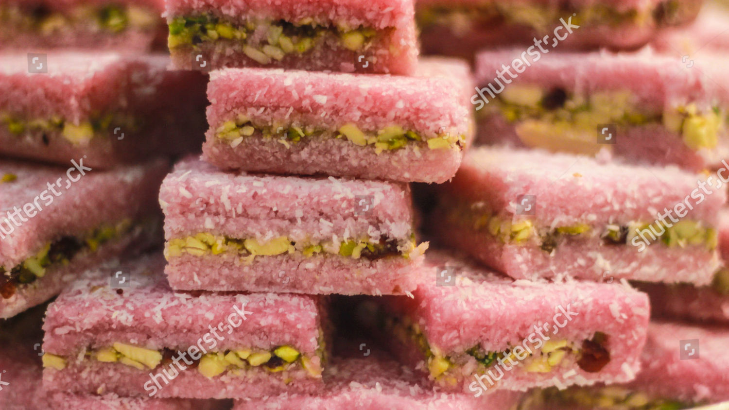 Turkish Candy Malaga Central Market Editorial Stock Photo - Stock Image ...