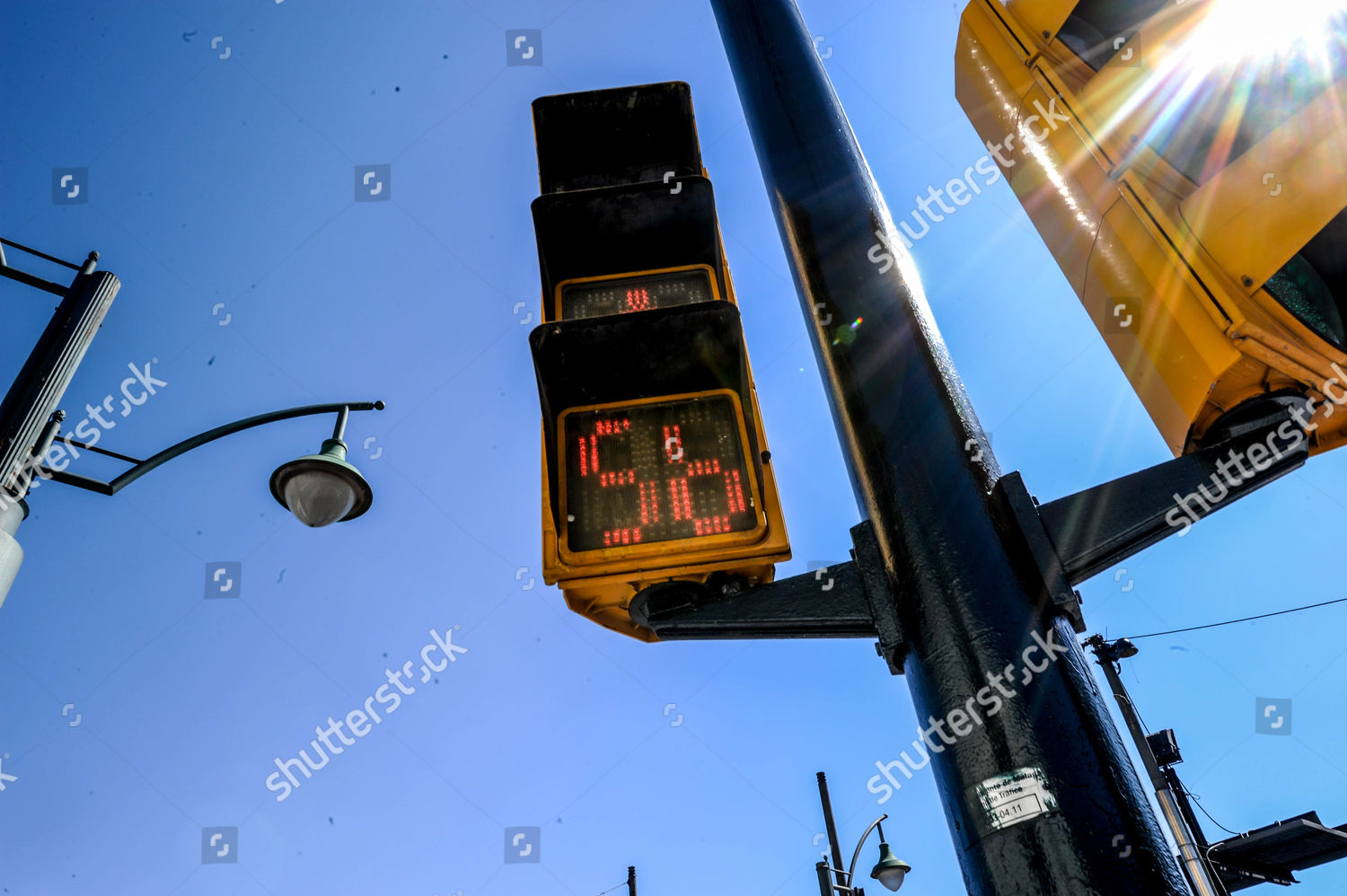 Countdown Traffic Light Editorial Stock Photo - Stock Image | Shutterstock