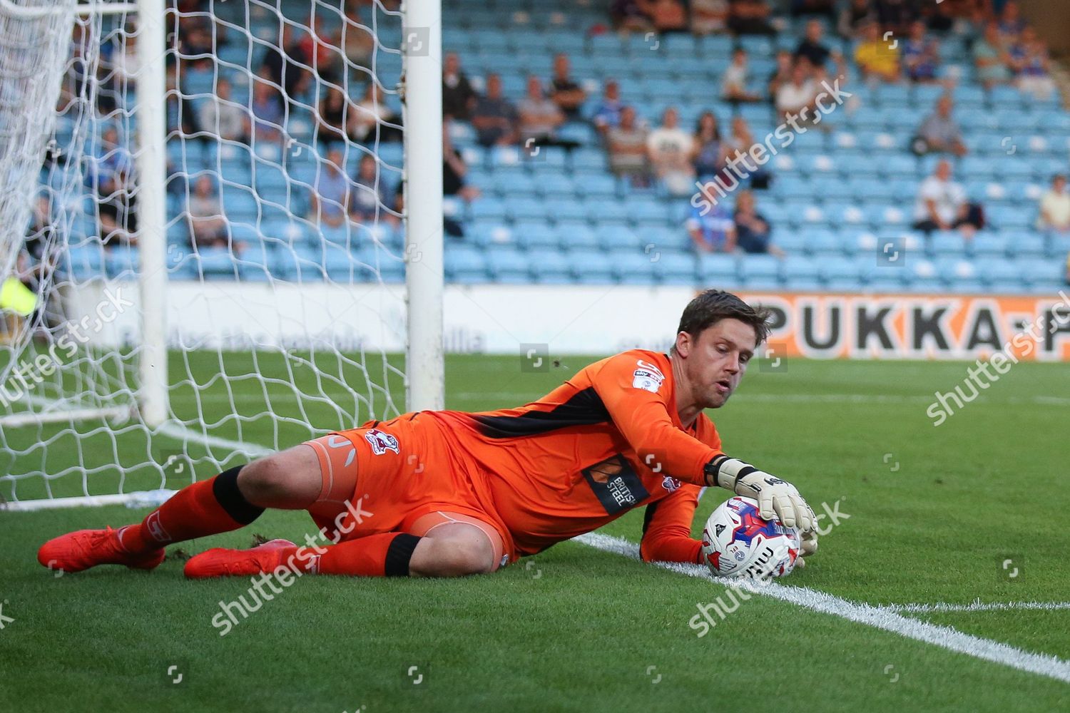 Scunthorpe United Goalkeeper Luke Daniels 1 Editorial Stock Photo ...
