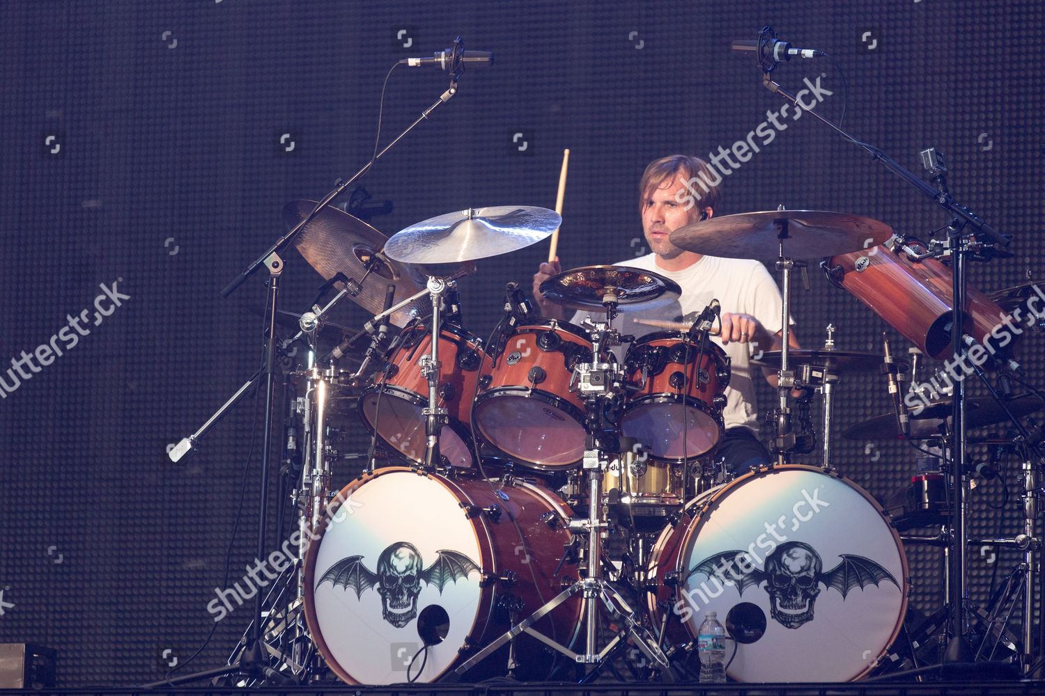 Avenged Sevenfold Brooks Wackerman Editorial Stock Photo - Stock Image ...