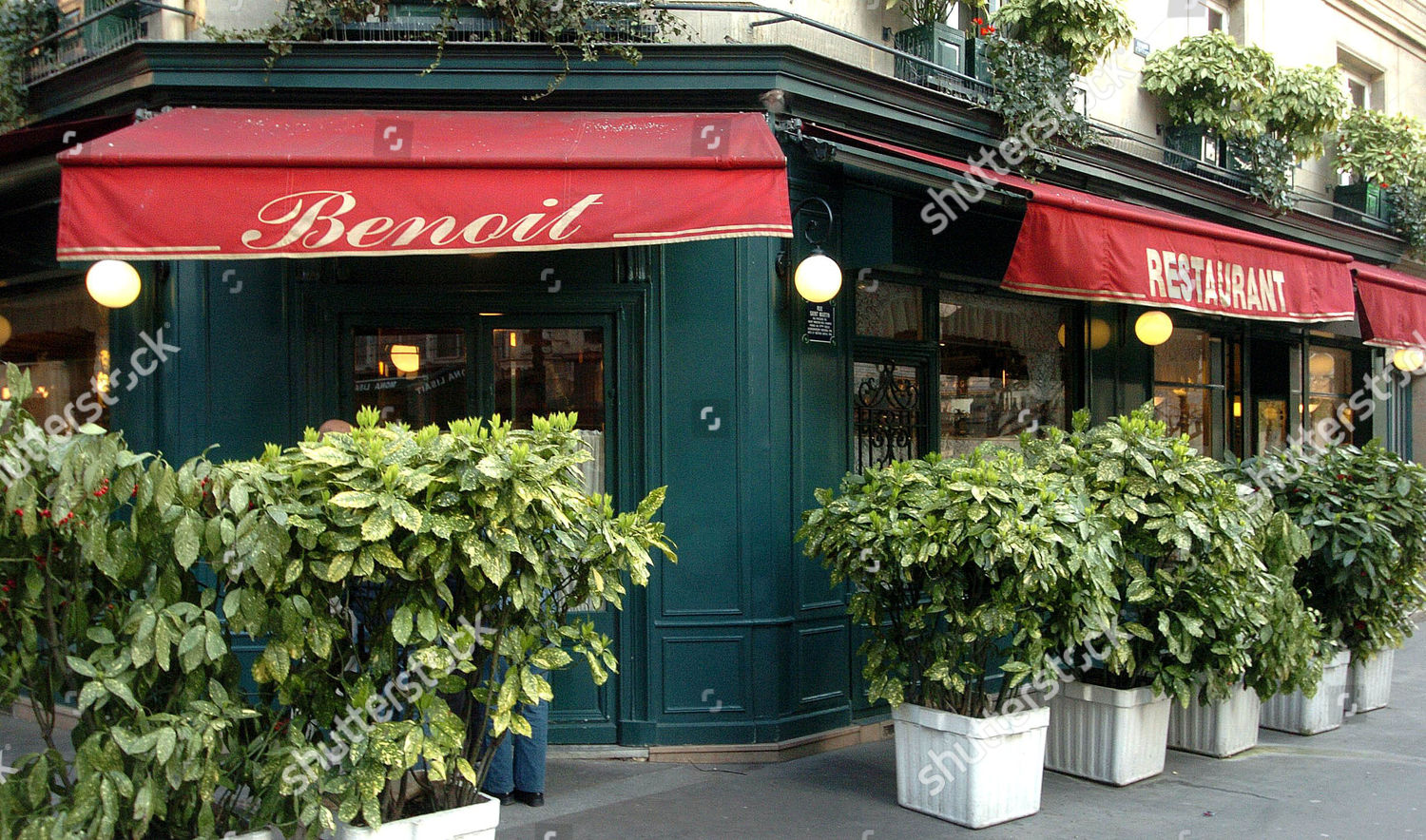 Restaurant Benoit Paris France Editorial Stock Photo - Stock Image ...