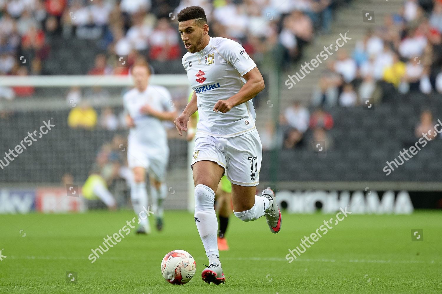 Milton Keynes Dons Midfielder Daniel Powell Editorial Stock Photo ...