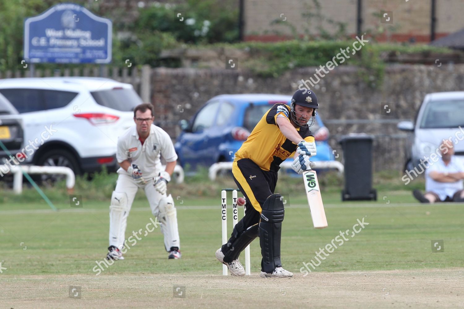 Chris Schofield Batt During Lashings Allstars Editorial Stock Photo ...