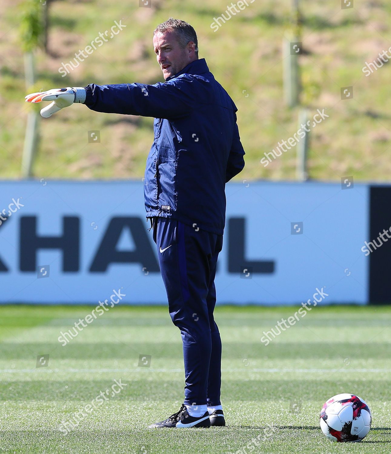 England Goalkeeping Coach Martyn Margetson During Editorial Stock Photo ...