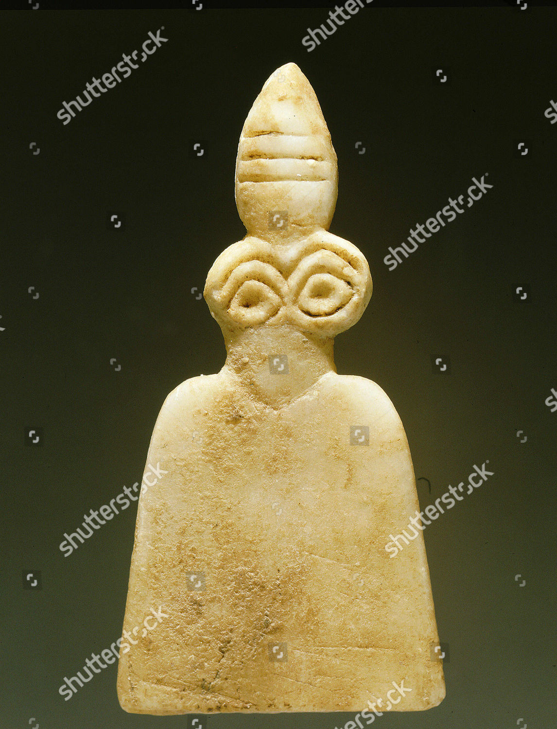 Alabaster Eye Idol Eye Temple Tell Editorial Stock Photo - Stock Image ...