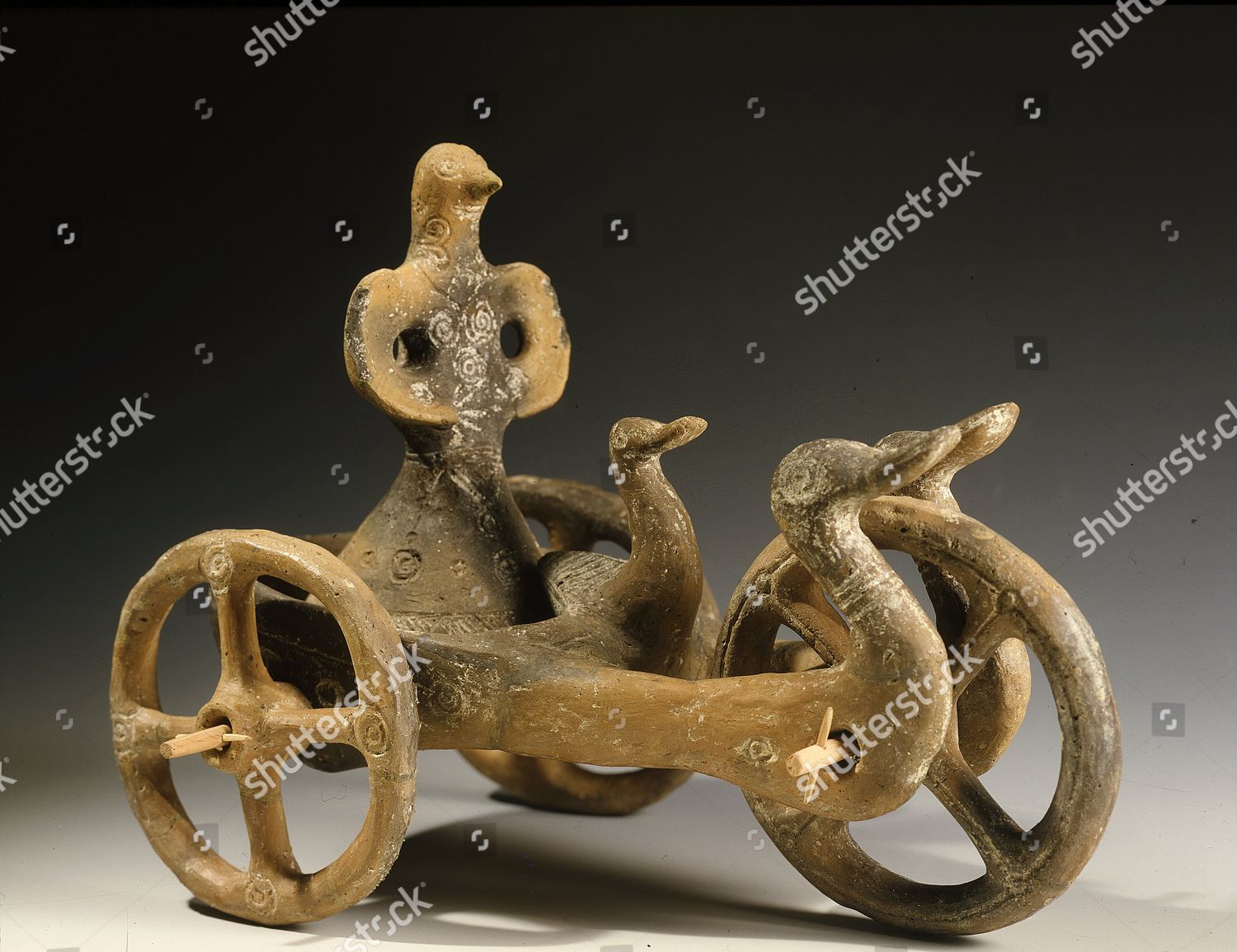 Votive Object Shape Chariot Swans Idols Editorial Stock Photo - Stock ...