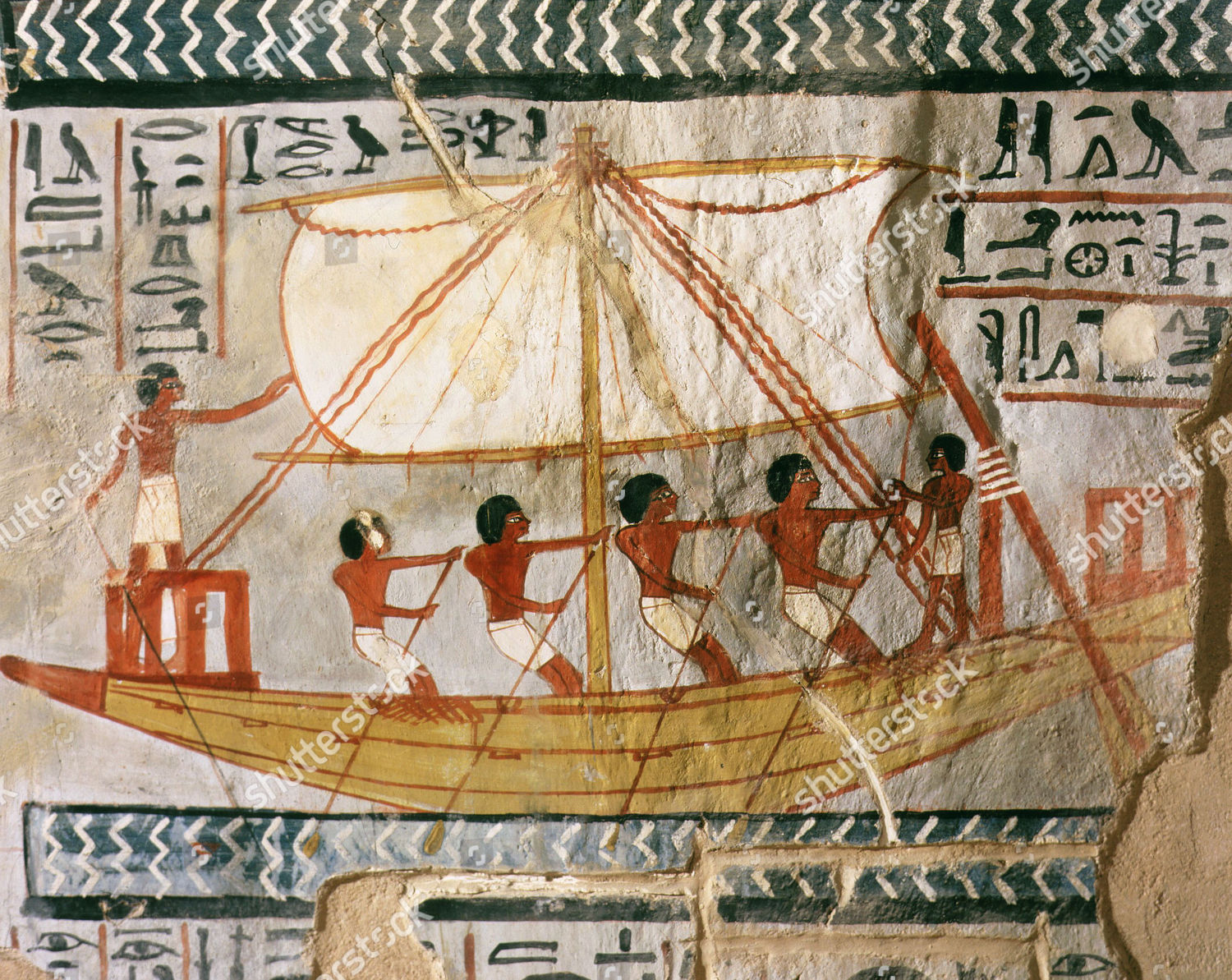 Sailors Boat Under Full Sail On Editorial Stock Photo - Stock Image ...