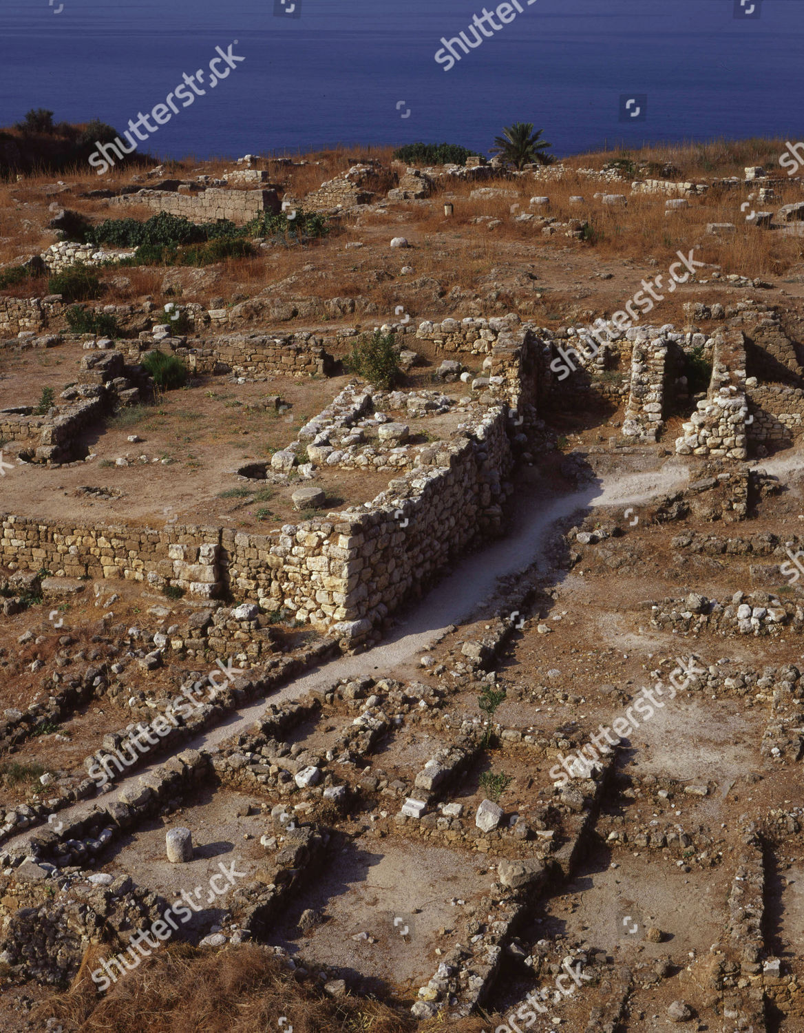 Temple Baalatgebal Known Lady Byblos Astarte Editorial Stock Photo ...