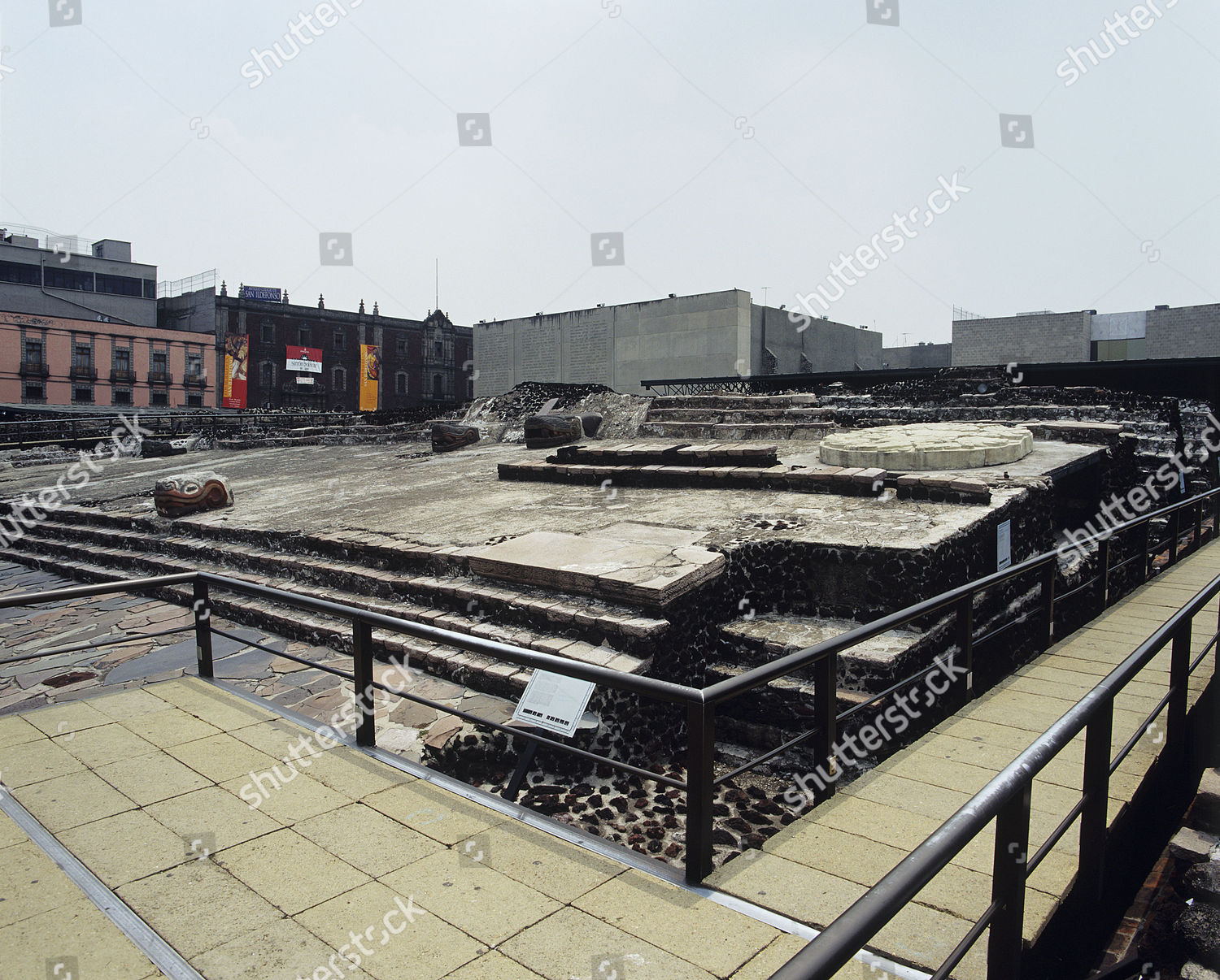 Platform Main Temple Snakes Heads Altar Editorial Stock Photo - Stock ...