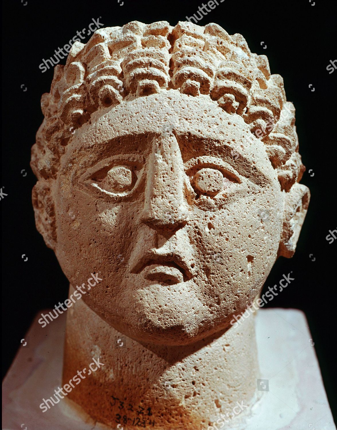 Head Man Stone 1st Century Ad Editorial Stock Photo - Stock Image ...