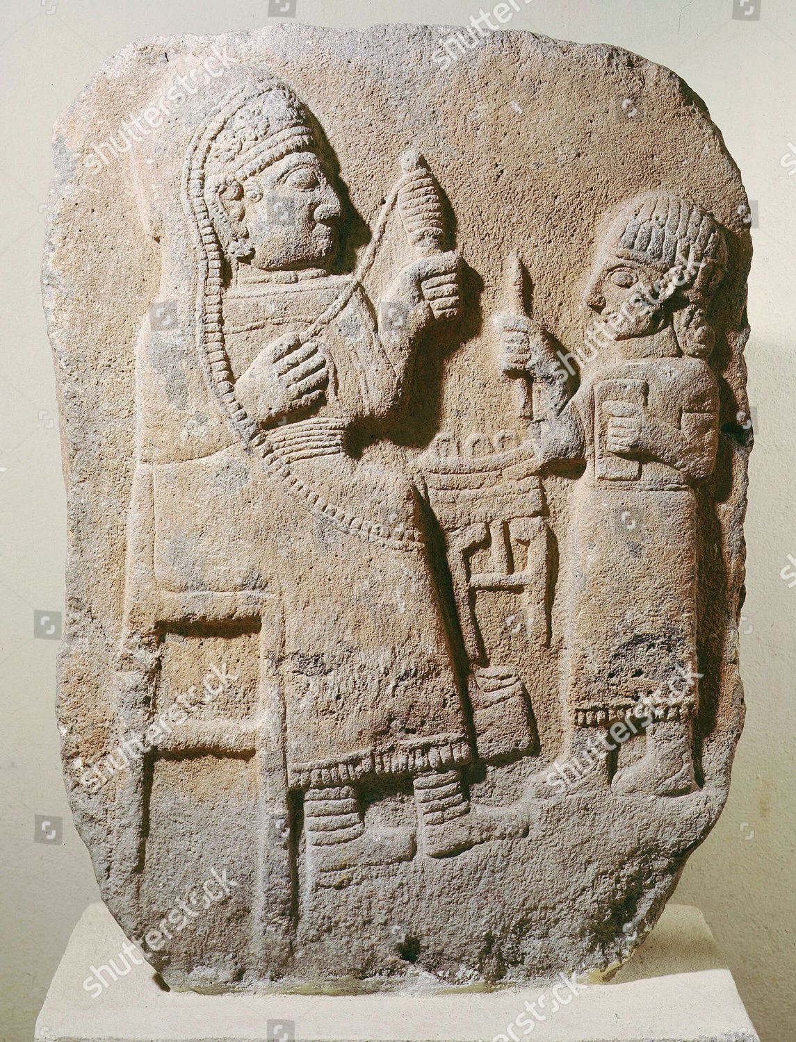 Scene Family Life Woman Scribe Hittite Editorial Stock Photo - Stock ...