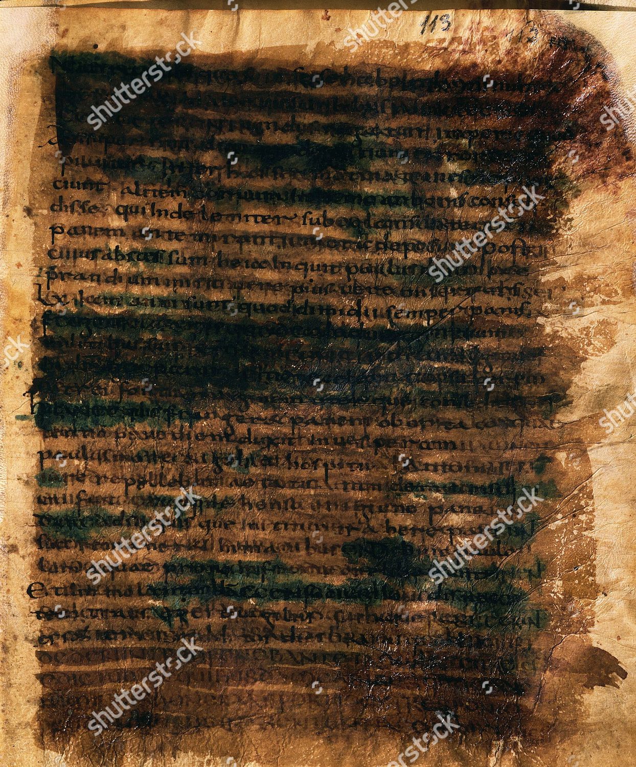 Codex Emperor Justinian Reigned 52765 Manuscript Editorial Stock Photo ...