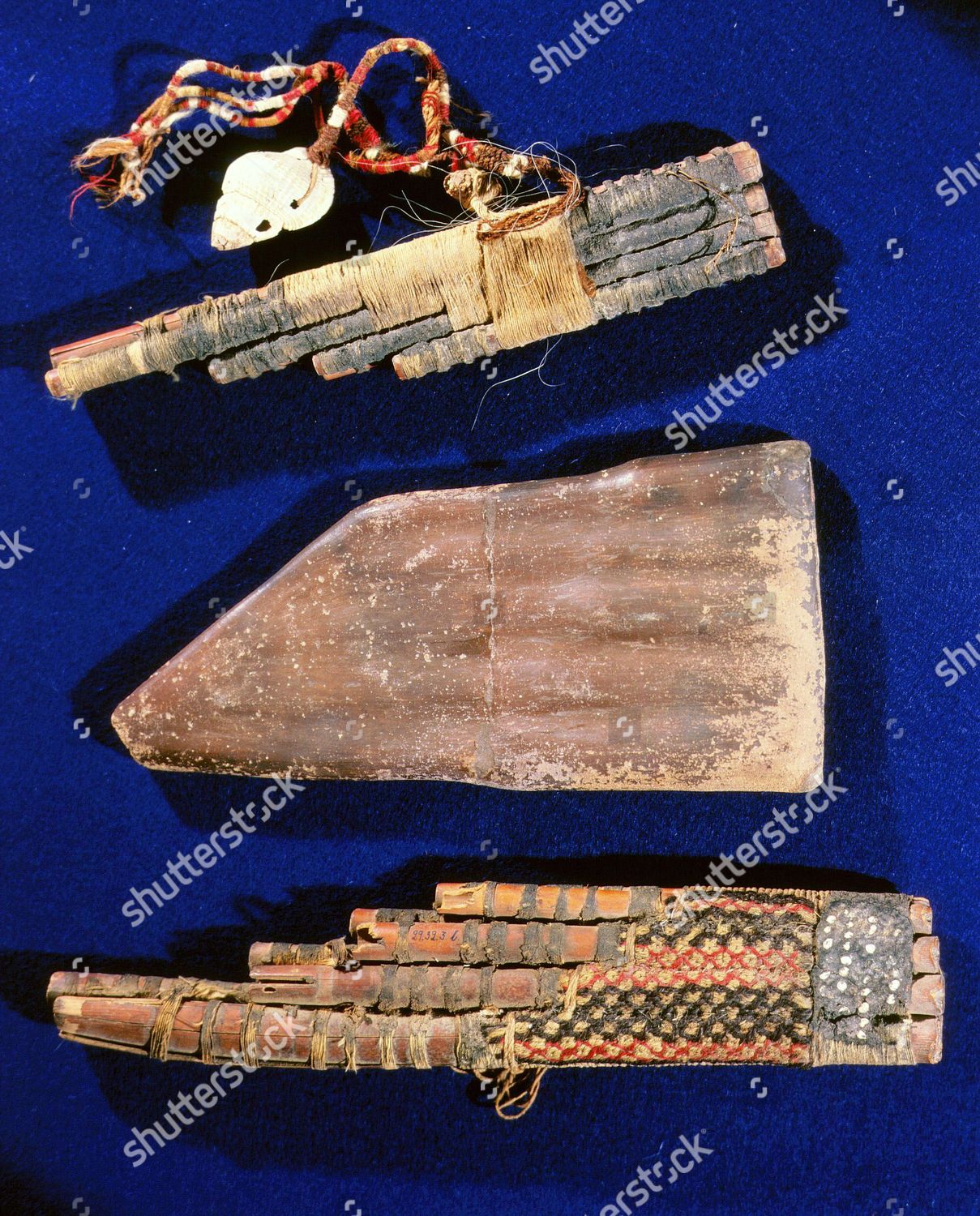 Terracotta Panpipes Nazca Culture Peru Editorial Stock Photo - Stock ...