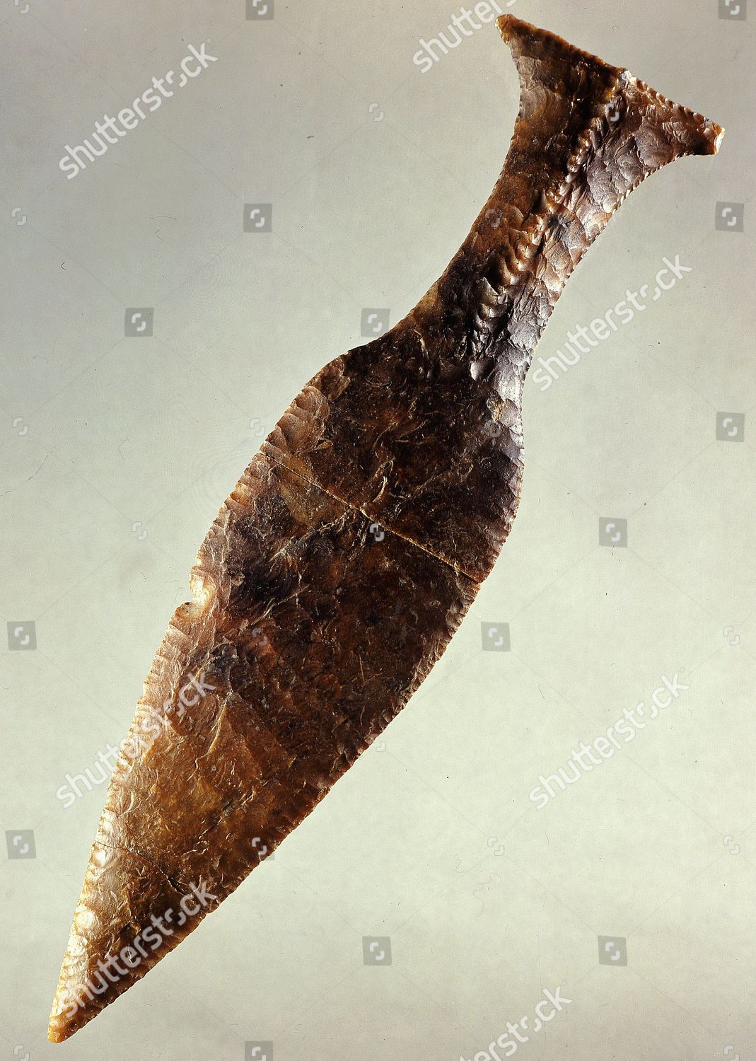 Dagger Flint Prehistoric Segerstad Sweden Editorial Stock Photo - Stock ...