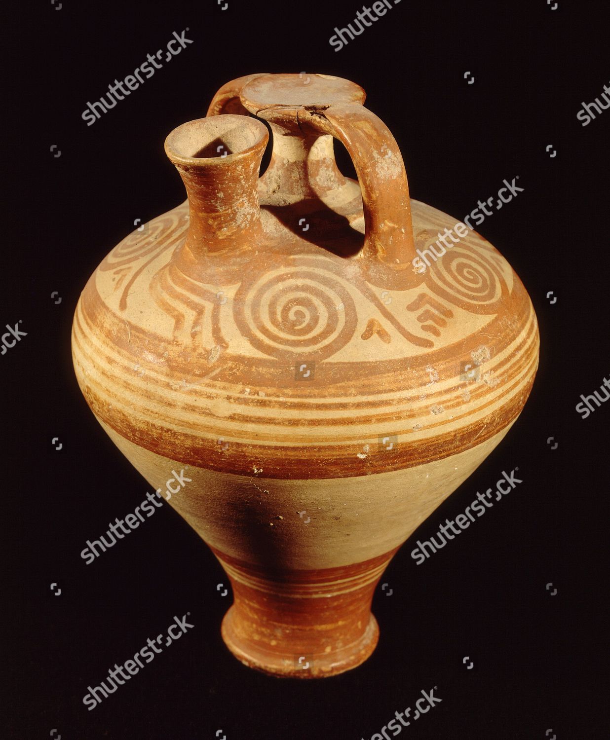 Vase Terracotta 8th Century Bc Protocorinthian Editorial Stock Photo ...