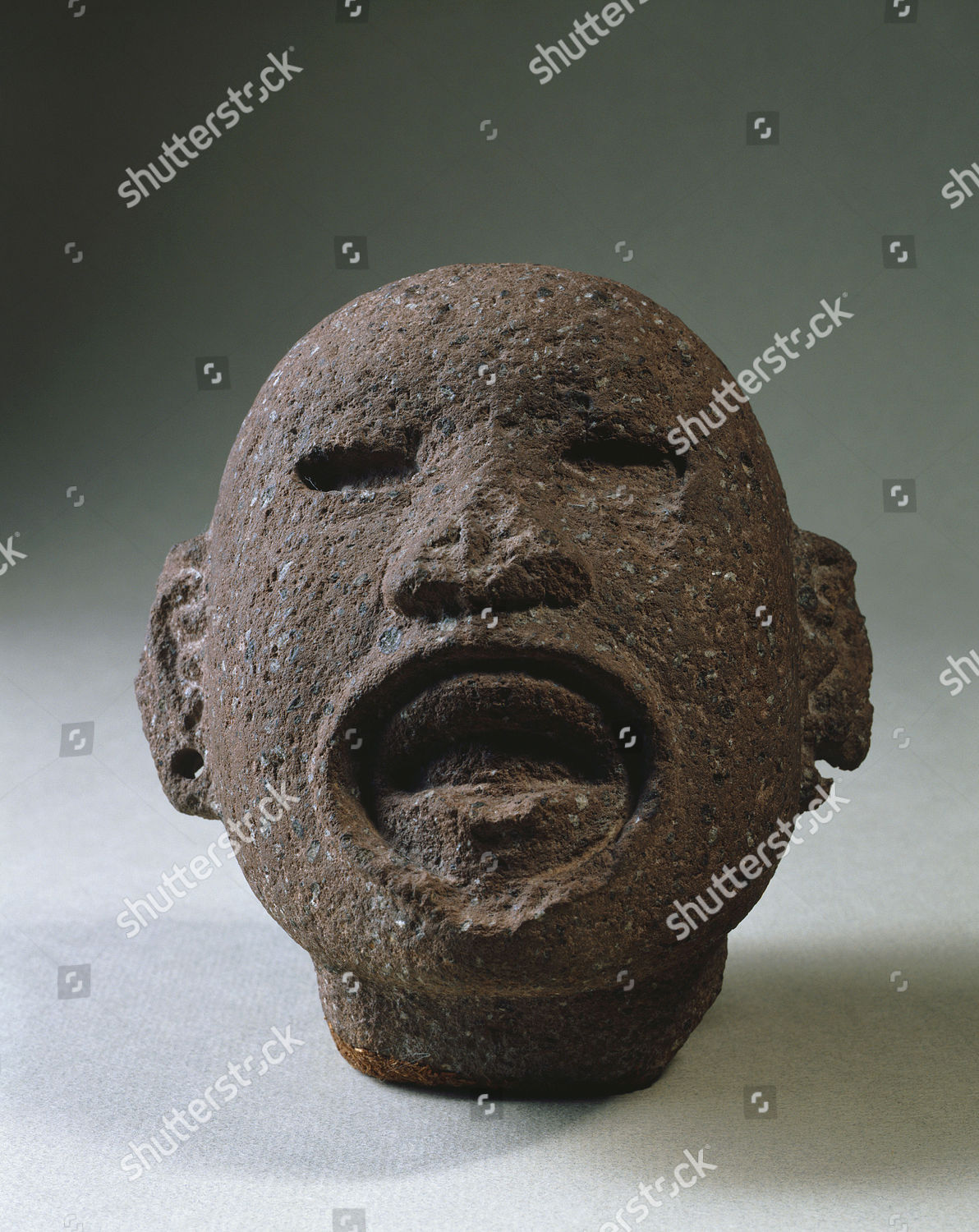 Head Xipe Totec Flayed One Stone Editorial Stock Photo - Stock Image ...