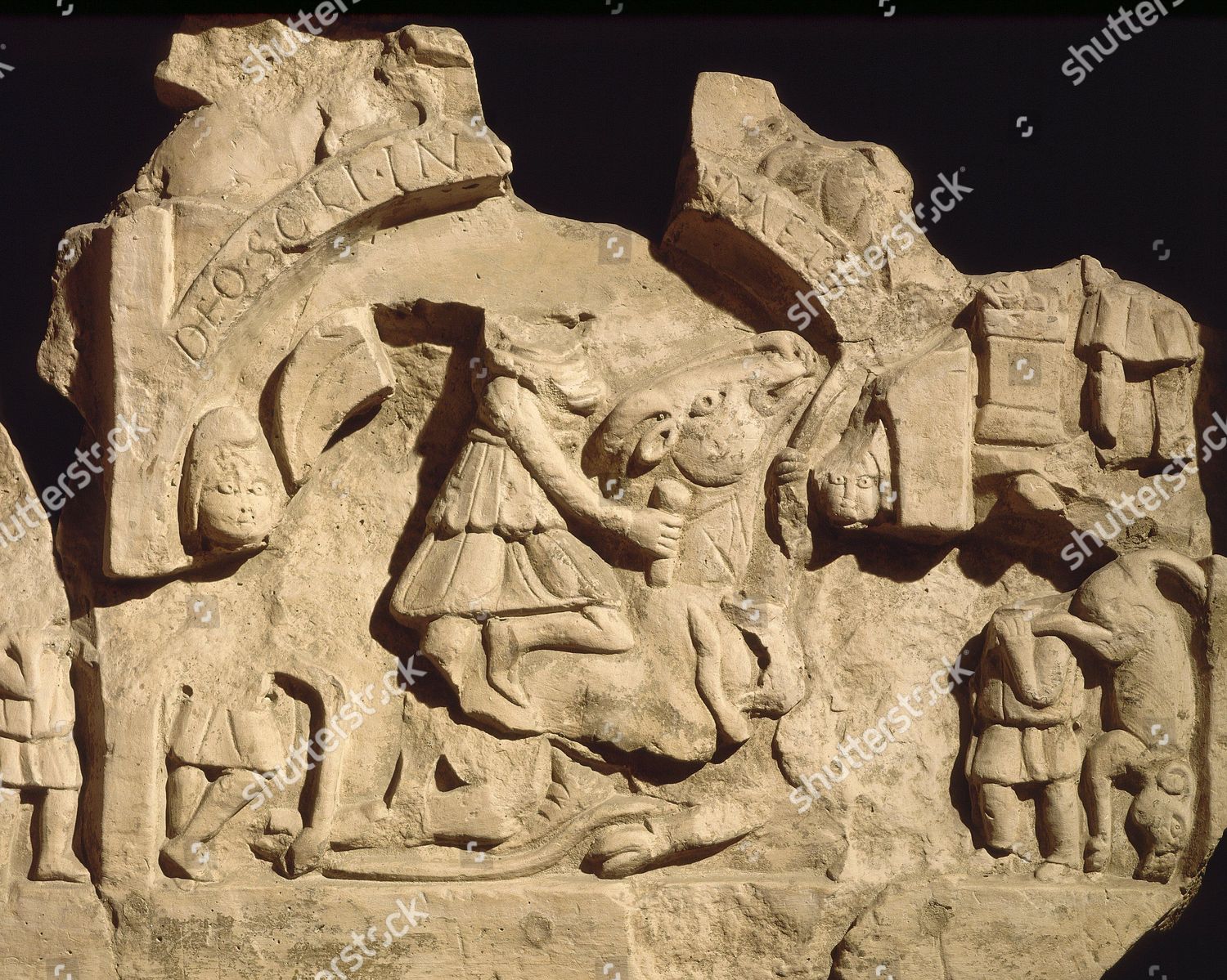 Sacrifice Bull Mithraic Cult Ritual Roman Editorial Stock Photo - Stock ...