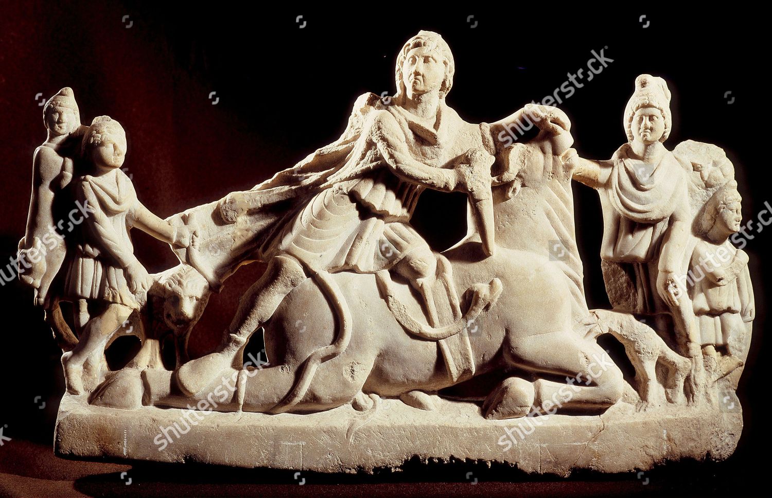 Sacrifice Bull Mithraic Cult Relief 2nd Editorial Stock Photo - Stock ...