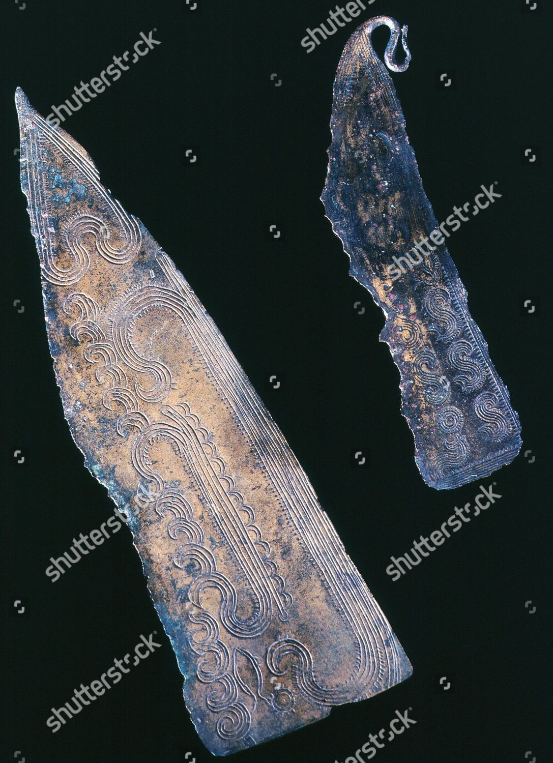 Razors Bronze Age 150050 Bc Editorial Stock Photo - Stock Image ...