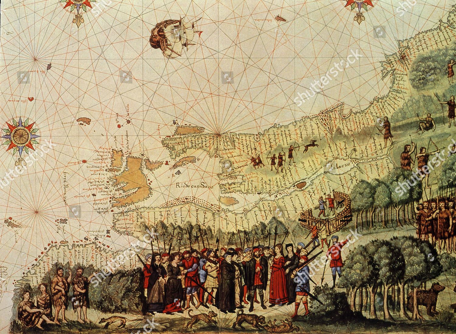 Jacques Cartier 14911557 French Sailor Explorer Editorial Stock Photo ...
